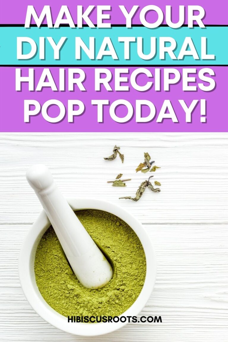 Your DIY Natural Hair Recipes NEED this Pop of Color! – Hibiscus Roots